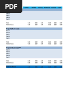 TCS Operations Tracker - Template | PDF | Digital Marketing | Business ...