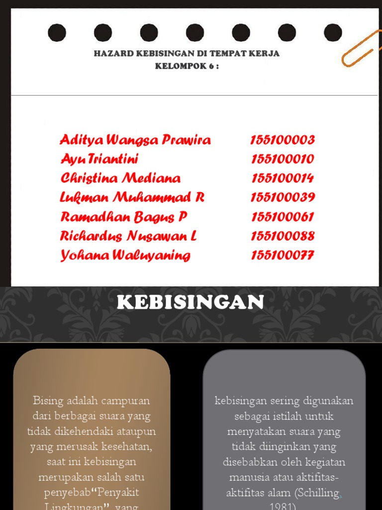 Hazard Kebisingan | PDF