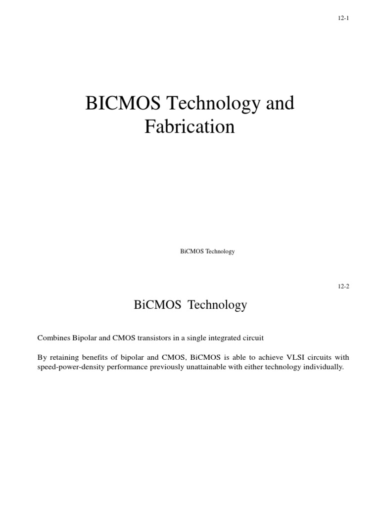 Vlsi | PDF | Cmos | Bipolar Junction Transistor