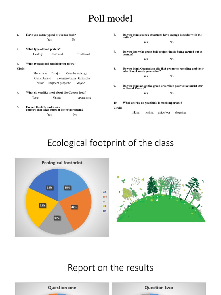Poll Model | PDF | Cooking | Food And Drink