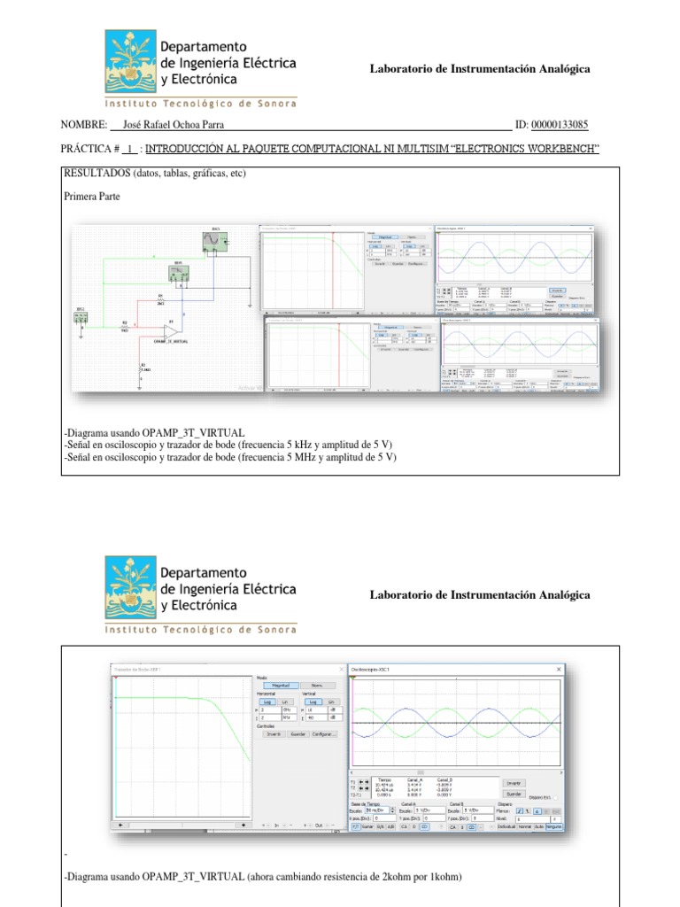 Reporte de Practica 1 | PDF