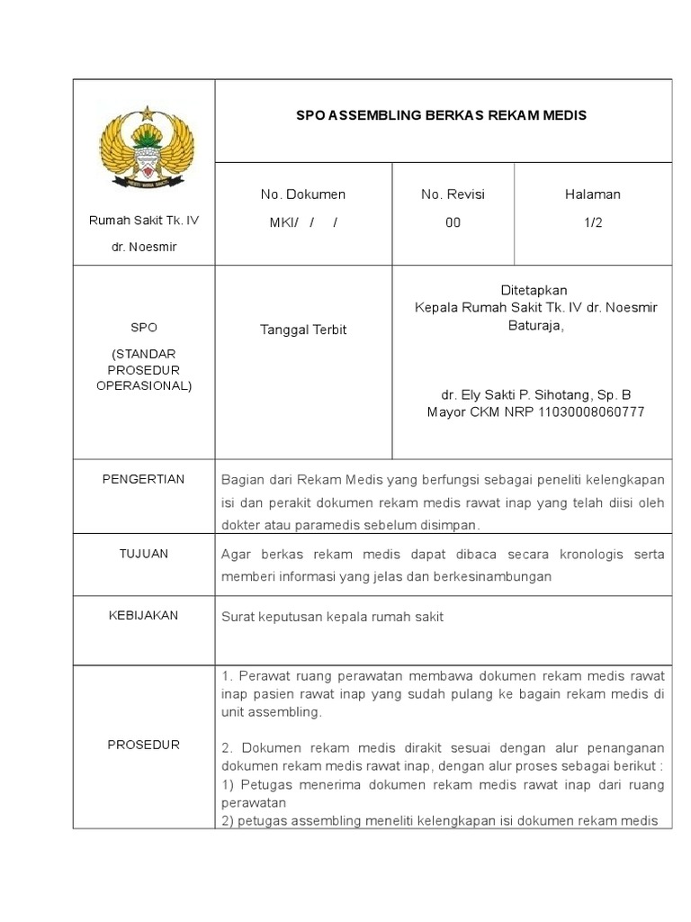 Spo Assembling | PDF