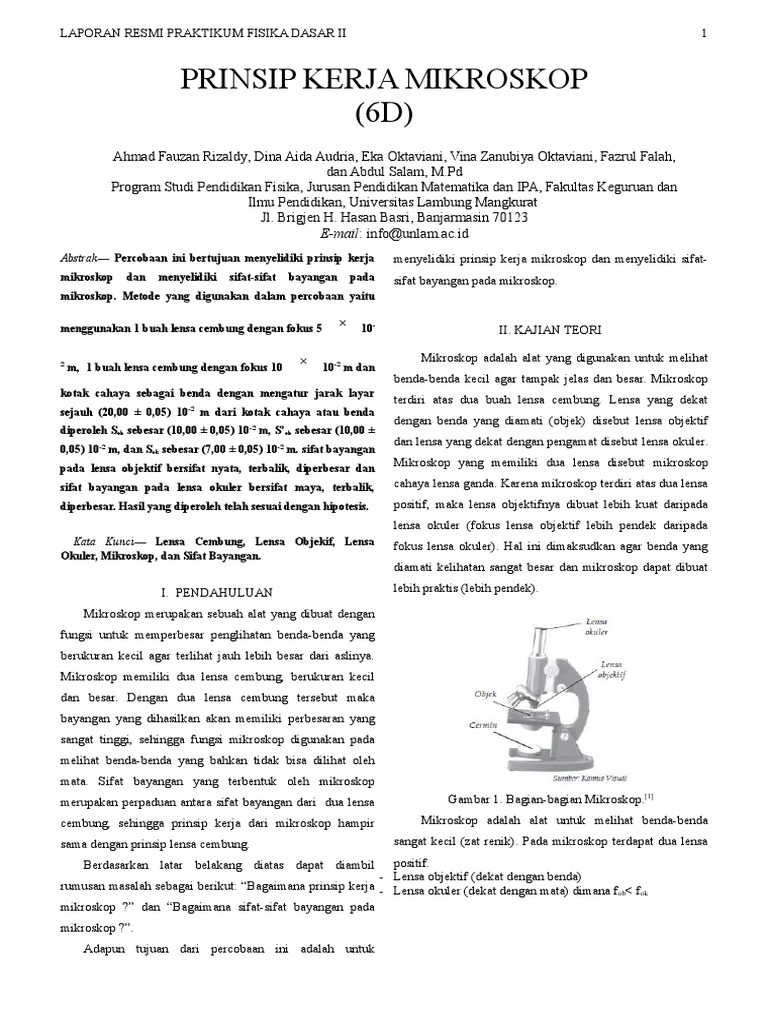 Jurnal Nasional MIKROSKOP 2 | PDF