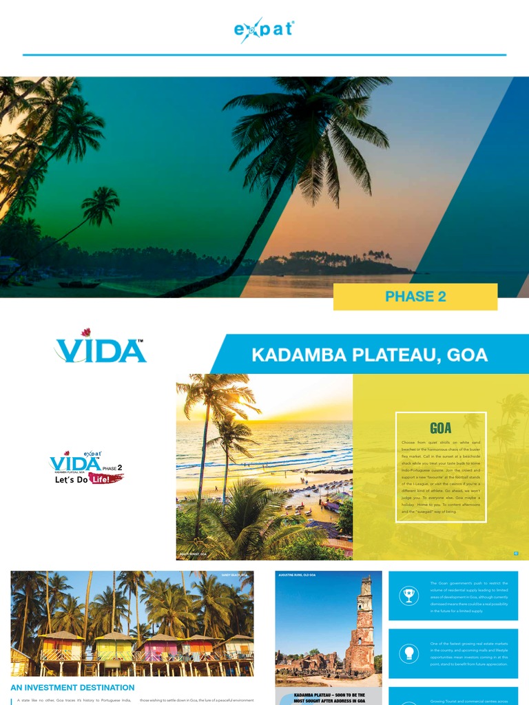 Expat VIDA Phase 2: Goa Living Redefined | PDF | Nature