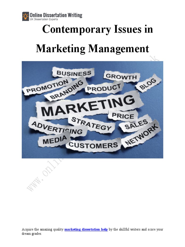 Contemporary Issues in Marketing Management | PDF | Customer ...