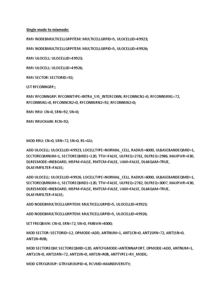 Huawei Commands | PDF