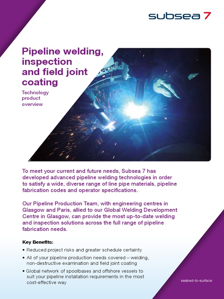 Subsea 7 Welding Inspection Screen | PDF | Subsea (Technology) | Welding