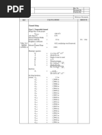 Trapezoidal Open Channel Design Calculations | PDF | Equations ...