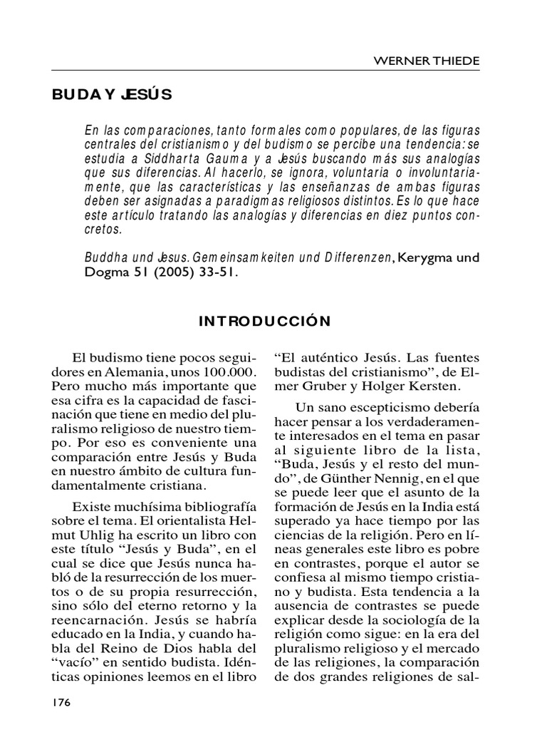 Jesus y Buda PDF | PDF | Gautama Buddha | Jesús