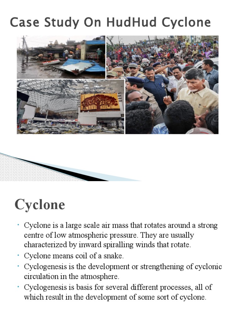 Case Study On HudHud Cyclone | Download Free PDF | Tropical Cyclones ...