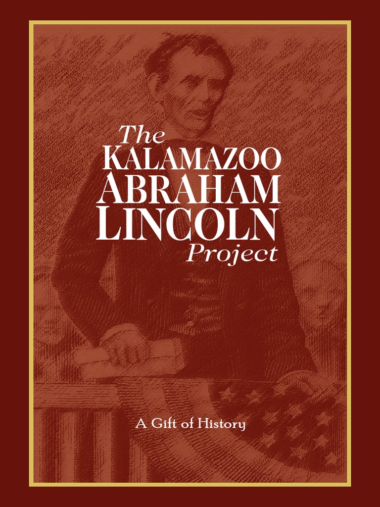 Kalamazoo Abraham Lincoln Project Capital Campaign Pamphlet | Abraham ...