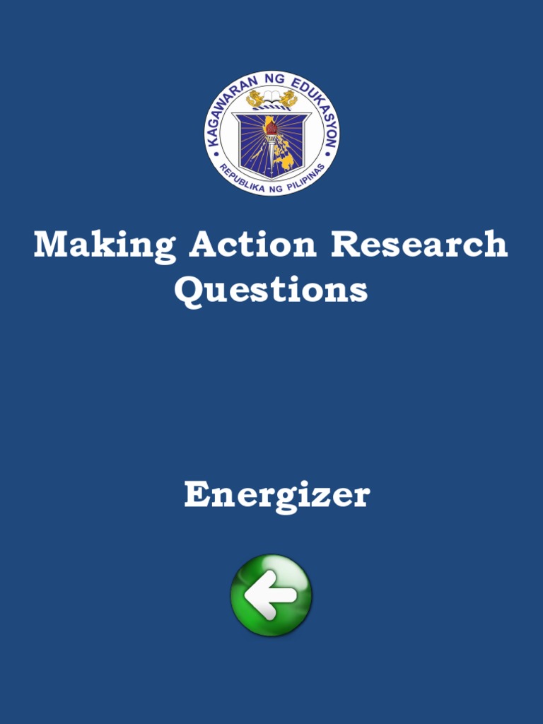 Making Action Research Questions | PDF | Action Research | Classroom