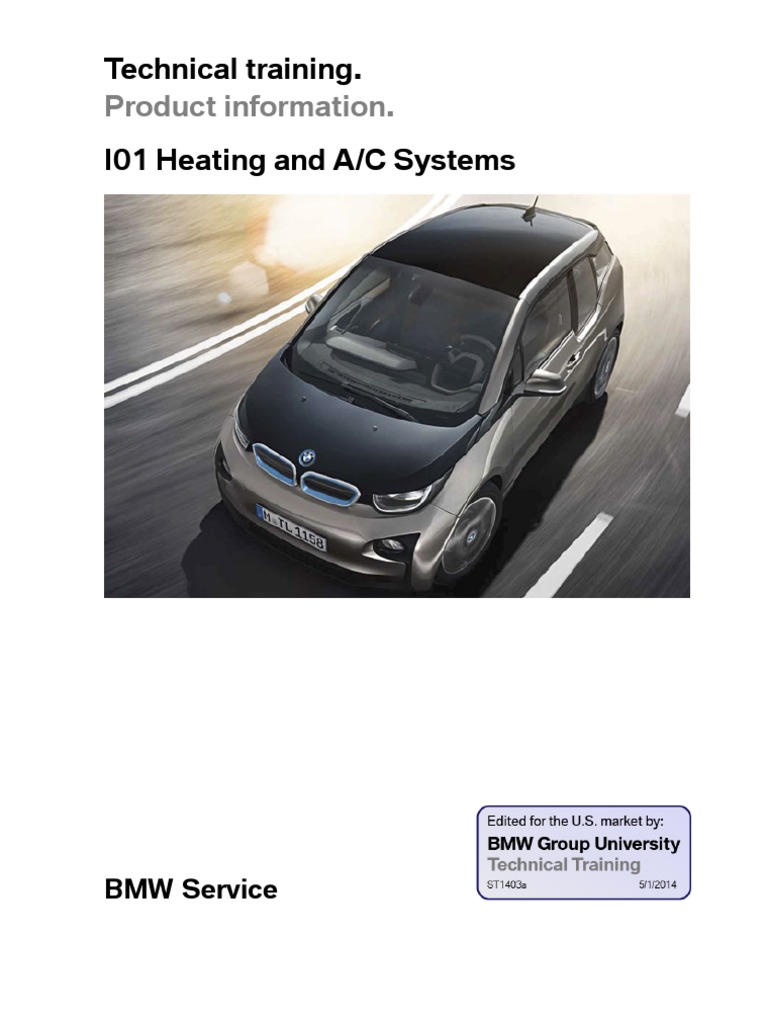 BMW I3 | PDF | Air Conditioning | Hvac