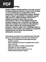 Five Process Standards NCTM | PDF | Teaching Mathematics | National ...