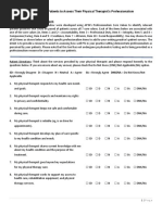 APTA PT Core Values | PDF | Psychotherapy | Physical Therapy