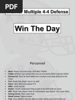 4 4 Defensive Playbook | PDF | National Football League Seasons ...