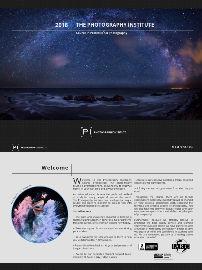 The Photography Institute: Course in Professional Photography | PDF ...