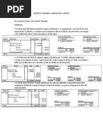 20 Ejercicios Resueltos de Asientos Contables | PDF | Cheque | Bancos