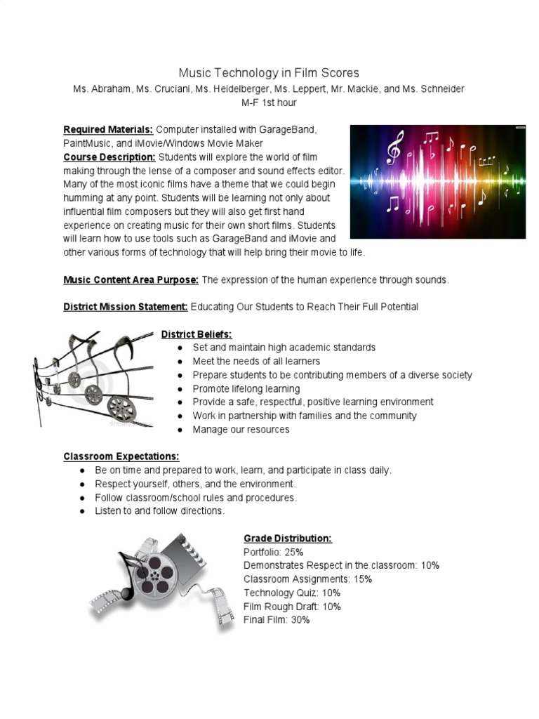 Curriculum Project Try 2 | PDF | Narrative | Composers