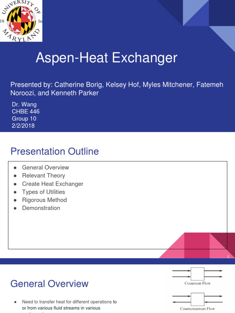 Aspen-Heat Exchanger Design & Simulation | PDF | Heat Exchanger ...