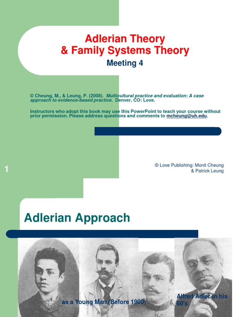 Adler and Other Family Approaches | PDF | Sibling | Family