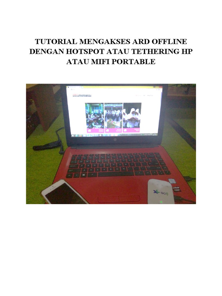 Akses ARD Offline via Hotspot dan Tethering | PDF