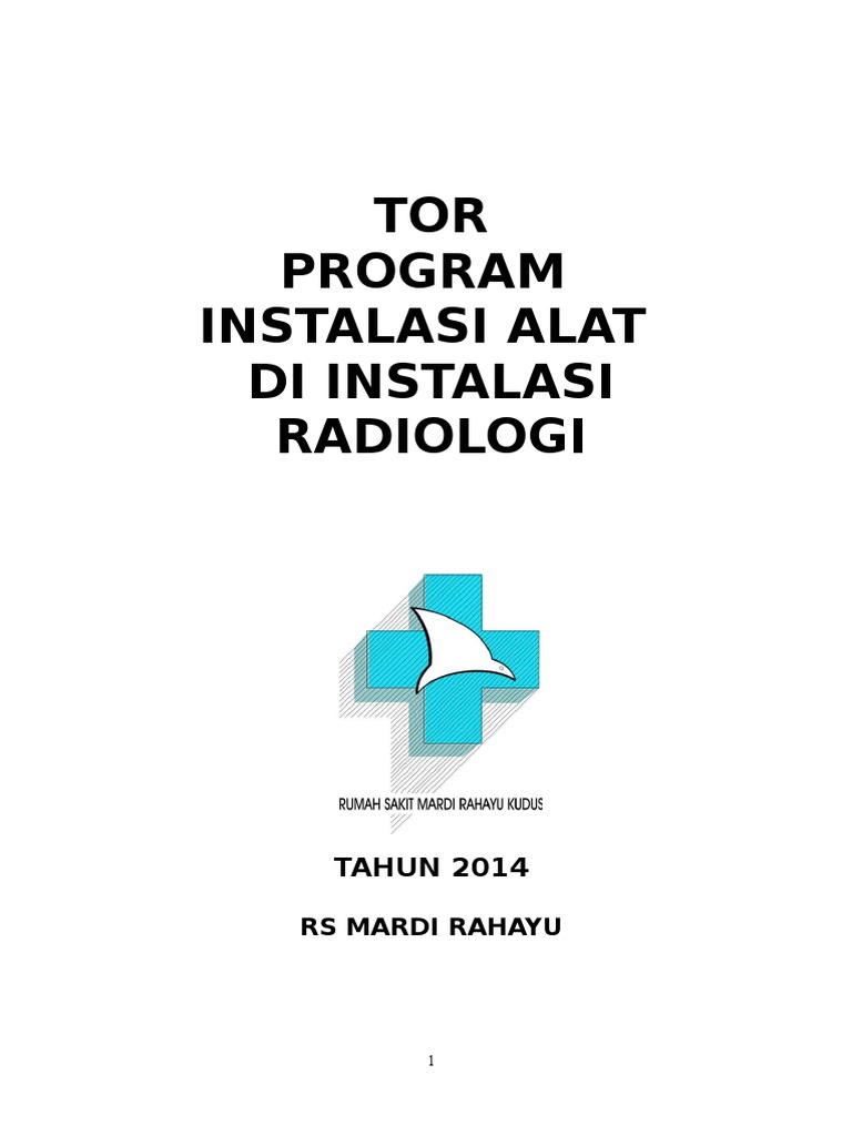 Tor Program Instalasi Alat | PDF