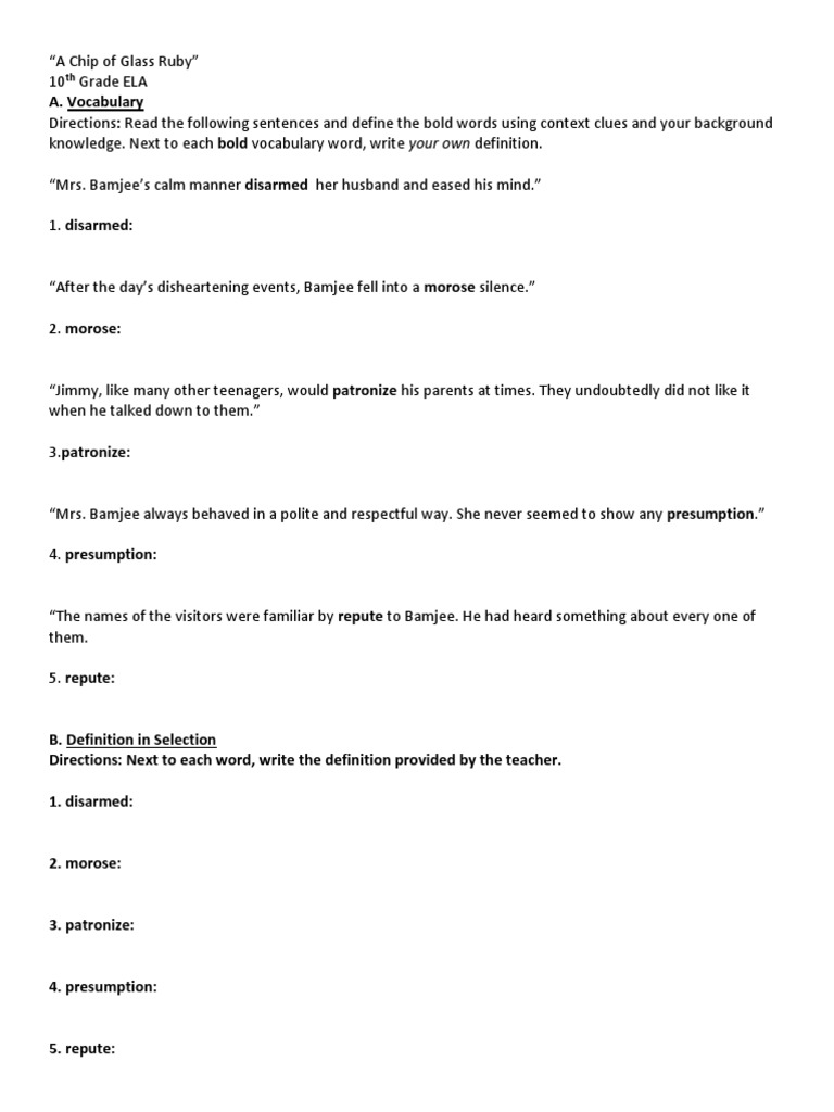 A Chip of Glass Ruby | PDF | Cognitive Science | Psychological Concepts