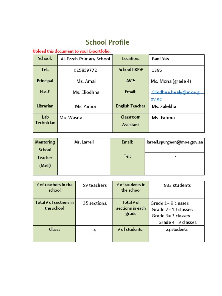 School Profile | PDF