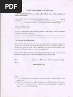 Parent Declaration Form For NSP | PDF