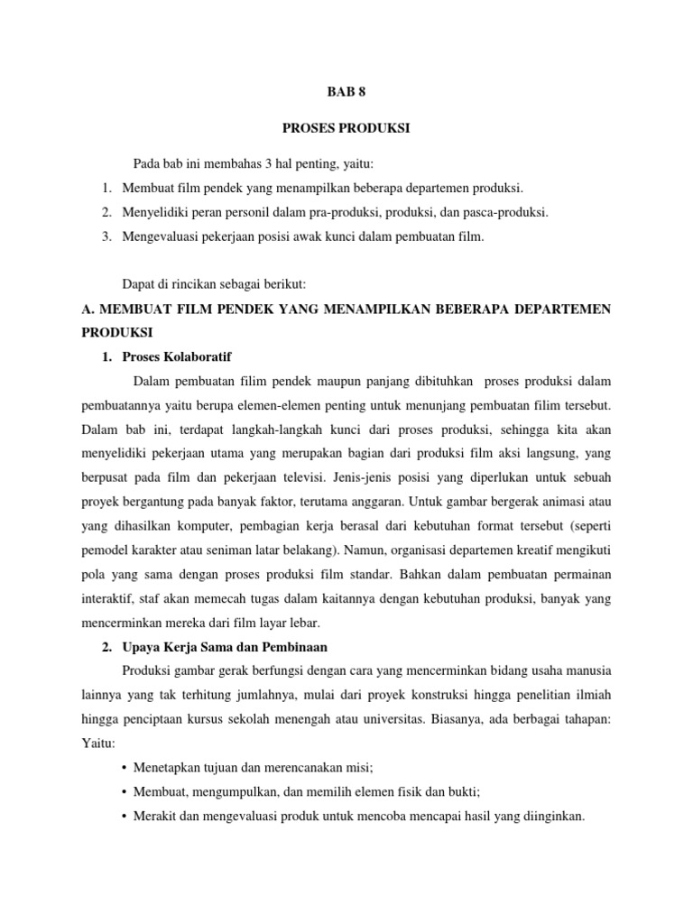 Resume Bab 8 | PDF | Seni