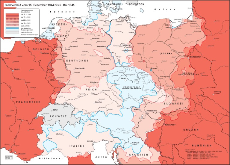 Frontverlauf 1944-1945 | PDF