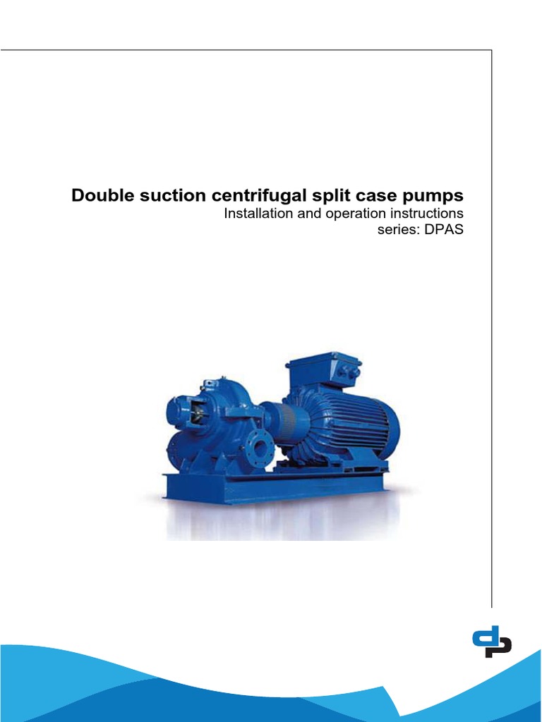 Installation & Operating Instructions DPAS | PDF | Pump | Pipe (Fluid ...