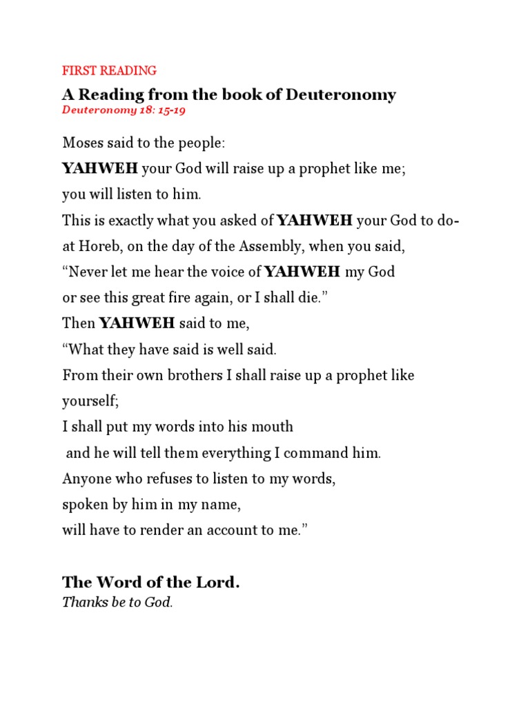 Reading For Jesus Divine Master | PDF | Gospel Of Matthew | Book Of ...