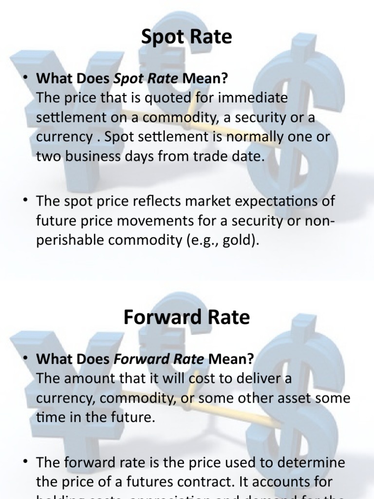 Understanding Spot and Forward Rates | PDF | Law