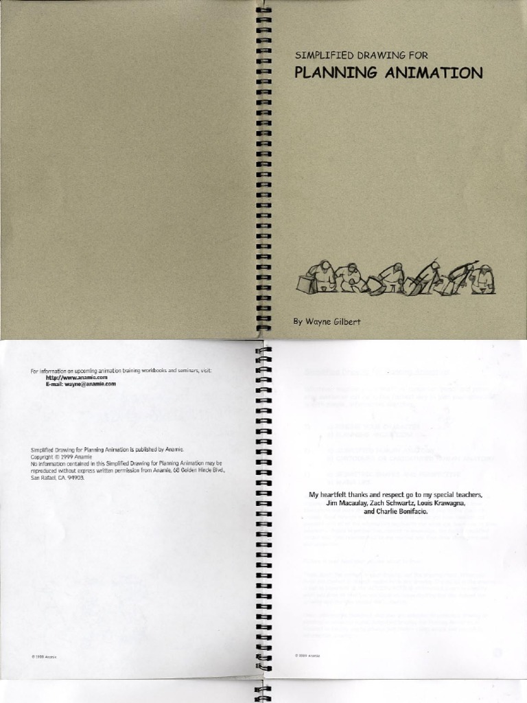 Tips - Simplified Drawing For Planning Animation PDF | PDF