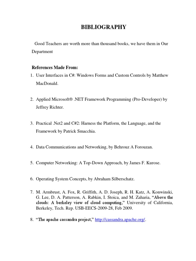 Bibliography | PDF | Computing | Information Technology