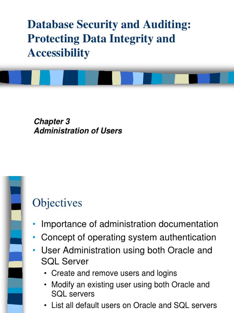 Database Security and Auditing: Protecting Data Integrity and ...