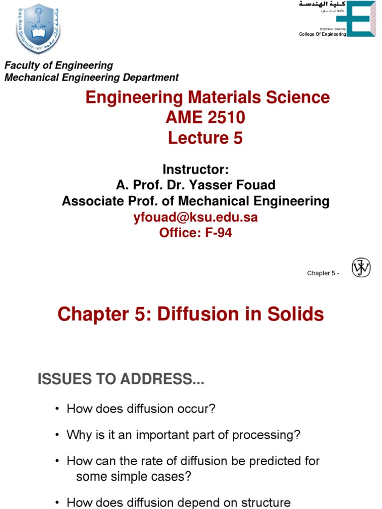 CH 05 | PDF | Diffusion | Doping (Semiconductor)