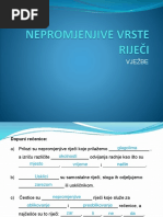 Priprema Za Ispit Glagoli 5.razred Novo | PDF