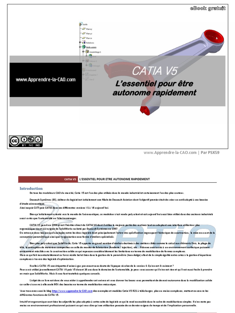 Formation CATIA V5 | Descargar gratis PDF | Informatique | Logiciel Formation CATIA V5 | Descargar gratis PDF | Informatique | Logiciel