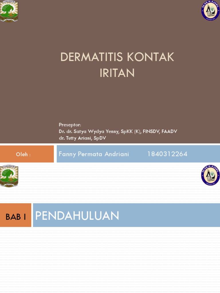 Dermatitis Kontak Iritan BST | PDF
