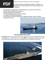 Manoeuvring Booklet | PDF | Rudder | Ships