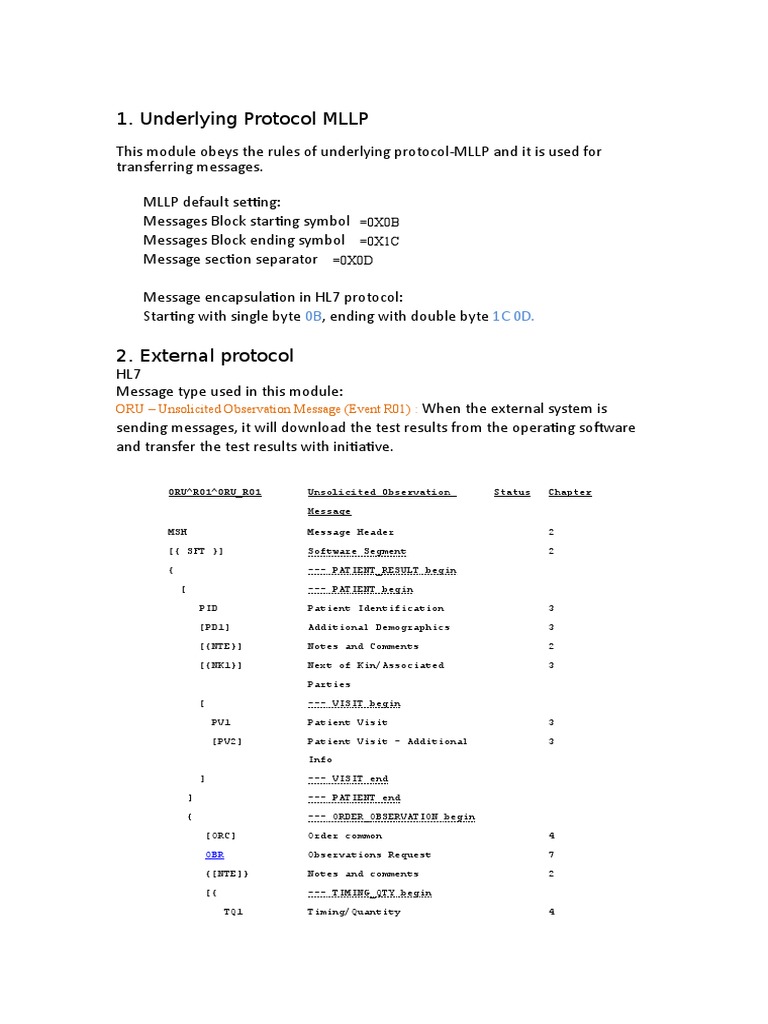 Landwind LWC Lis Transfer Protocol | PDF | Computing