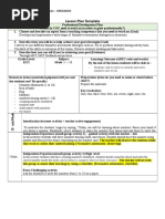 Ordering Numbers Lesson Plan | PDF | Lesson Plan | Teachers
