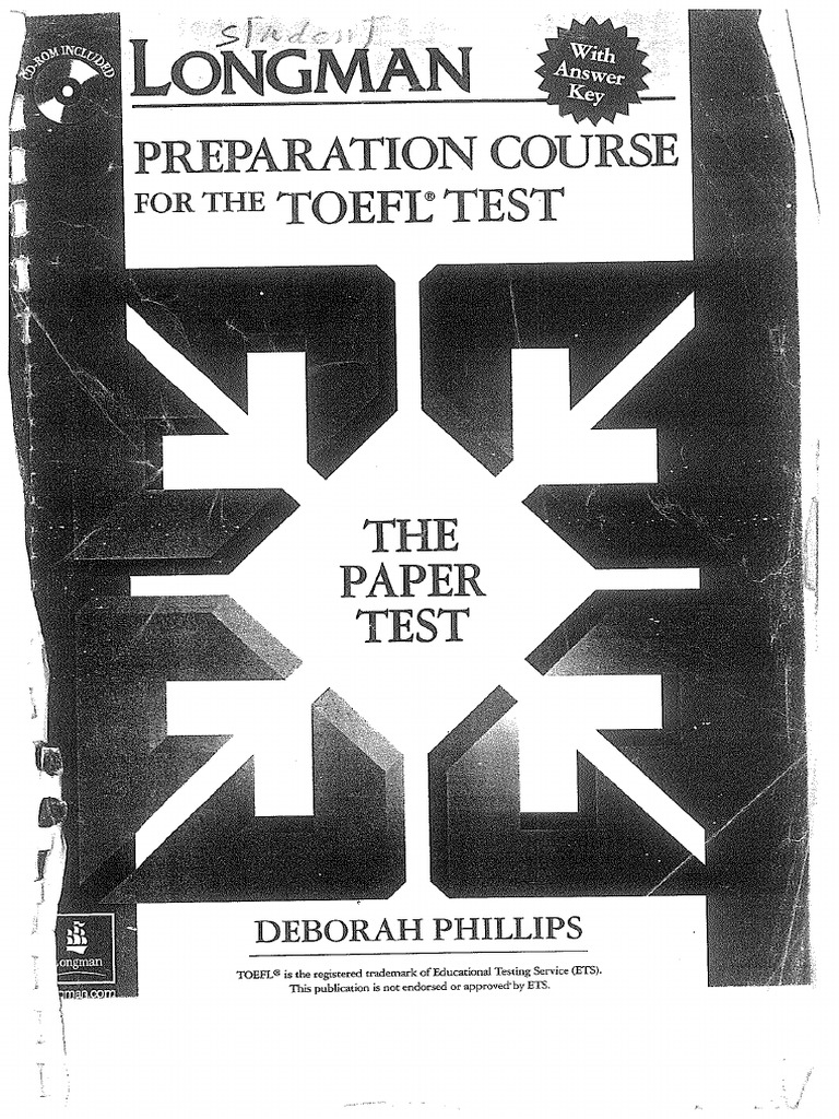 TOEFL Longman Paper Test For TOEFL Test PDF | PDF