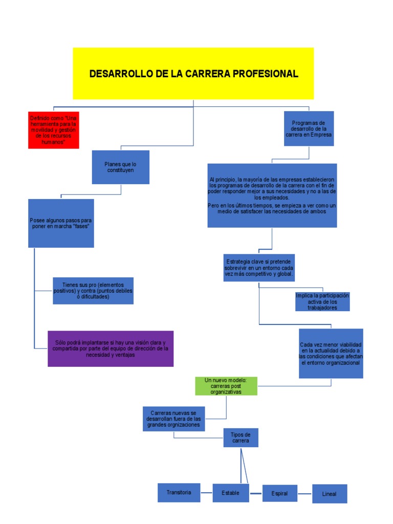 Plan de Desarrollo de Carrera Profesional | PDF | Business | Economias