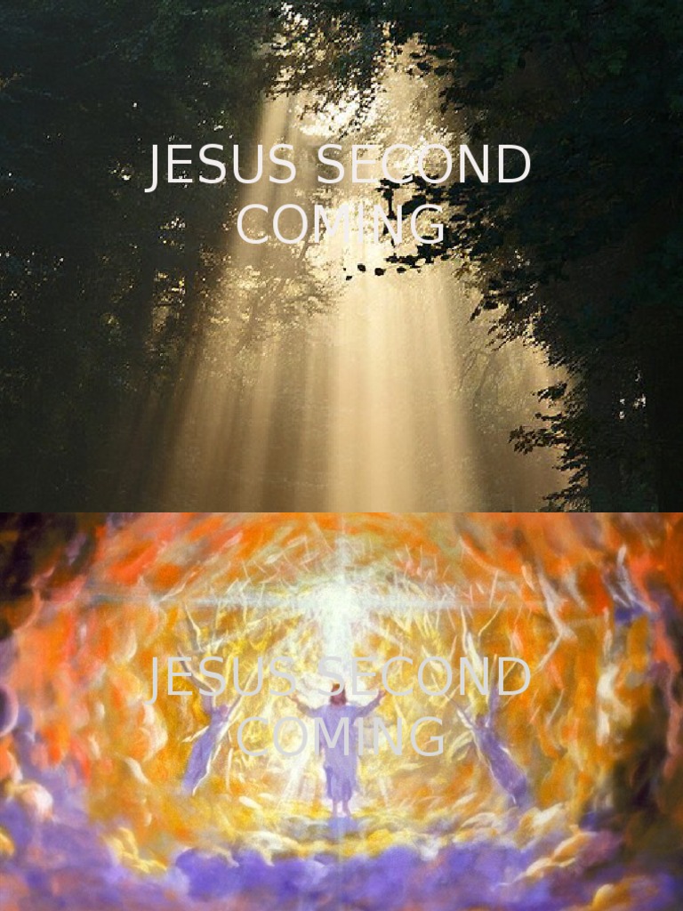 Second Coming Pdf Rapture Second Coming