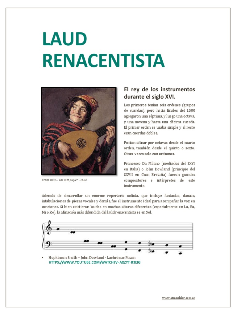 Tipos de Laudes | PDF | Música clásica | Instrumentos musicales