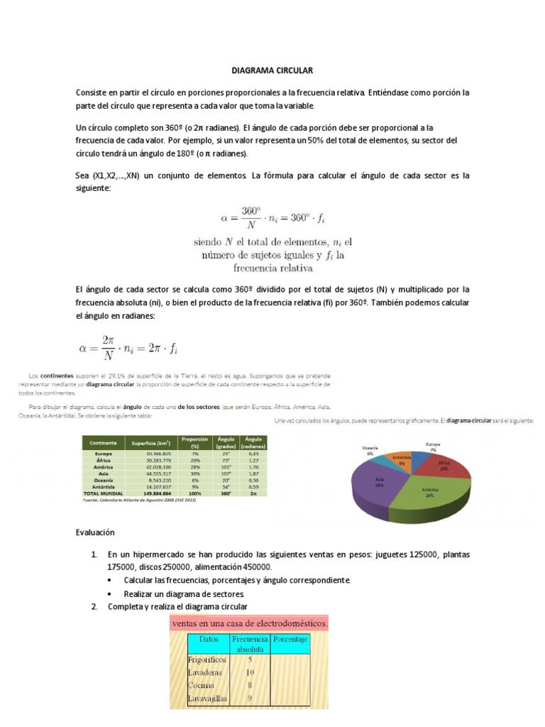 Cómo Crear un Diagrama Circular Eficaz | PDF